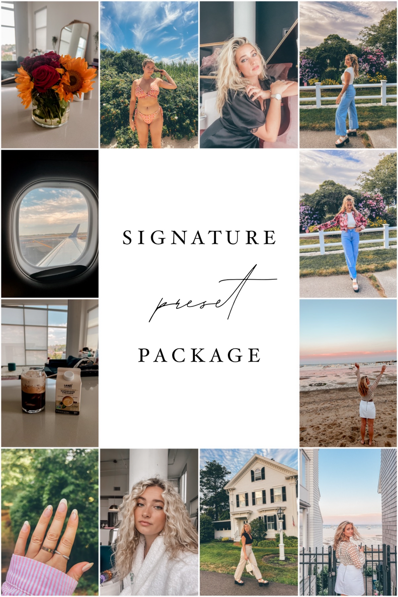 Signature Lightroom Preset Package – Logan Rae Photography